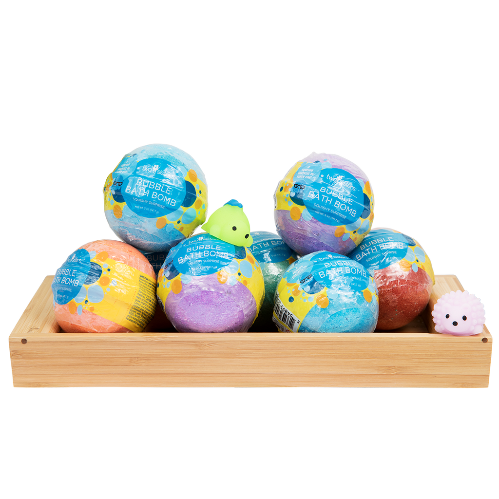 12 Squishy Surprise Bubble Bath Bombs Set | Two Sisters Spa